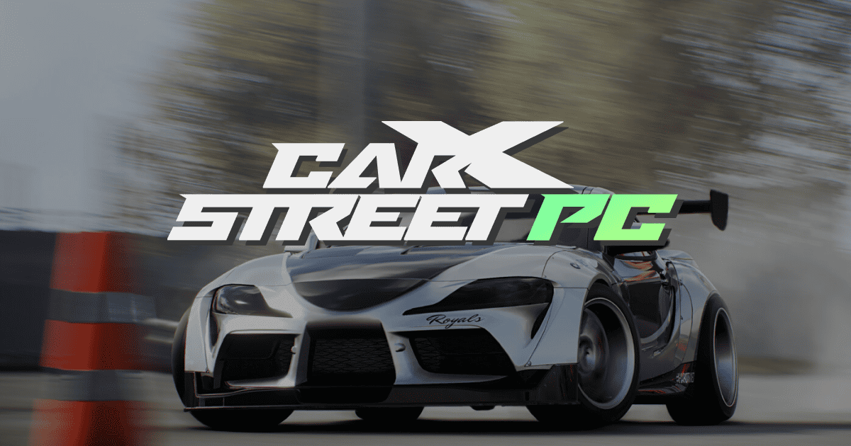 Página oficial do jogo CarX Street PC